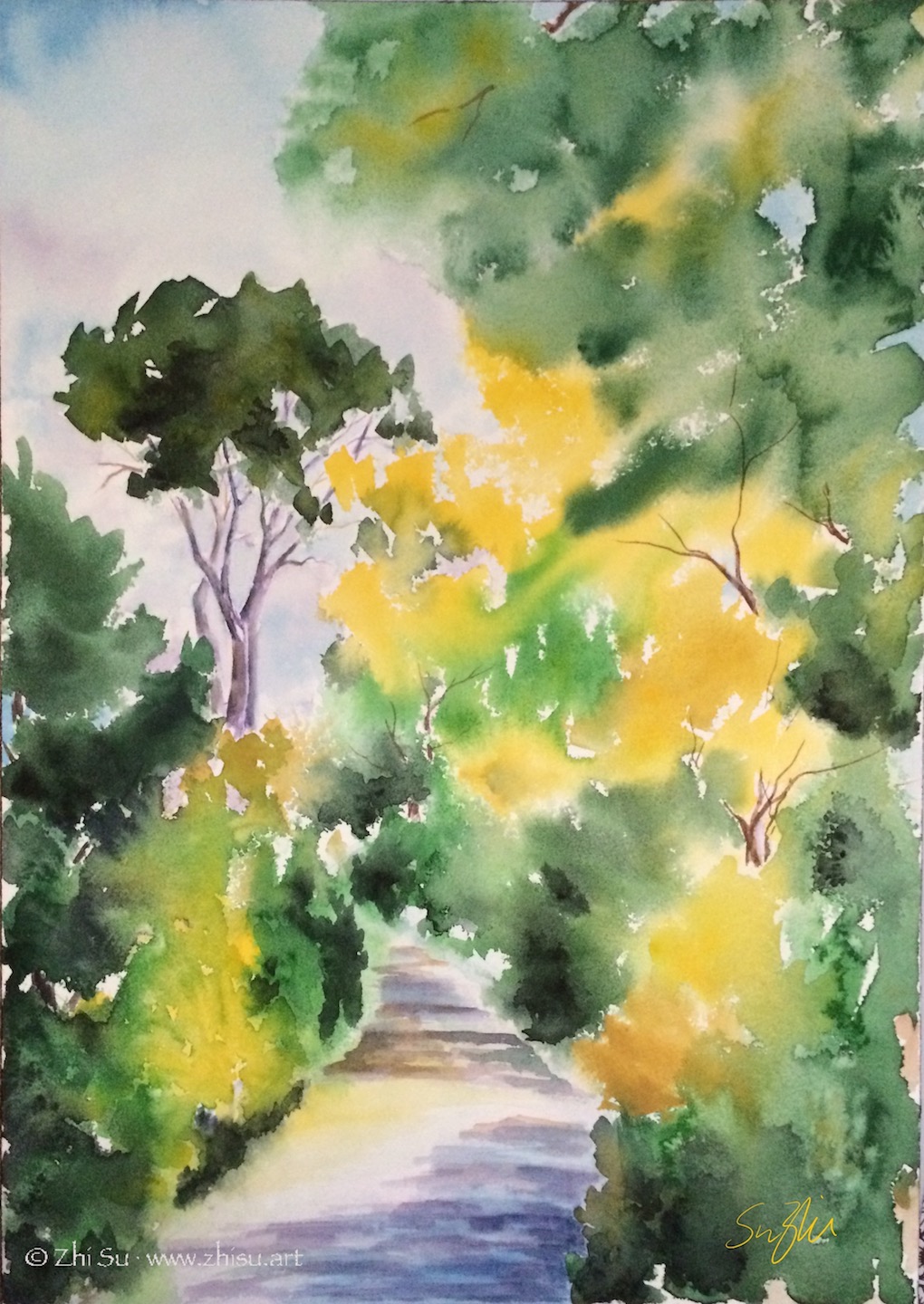 Pairs (I) – Watercolor vs Acrylic | ZHI SU